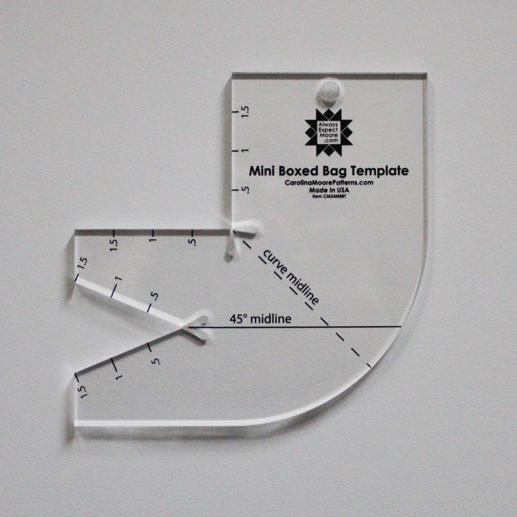 Mini Boxed Bag Template | EE Schenck Company