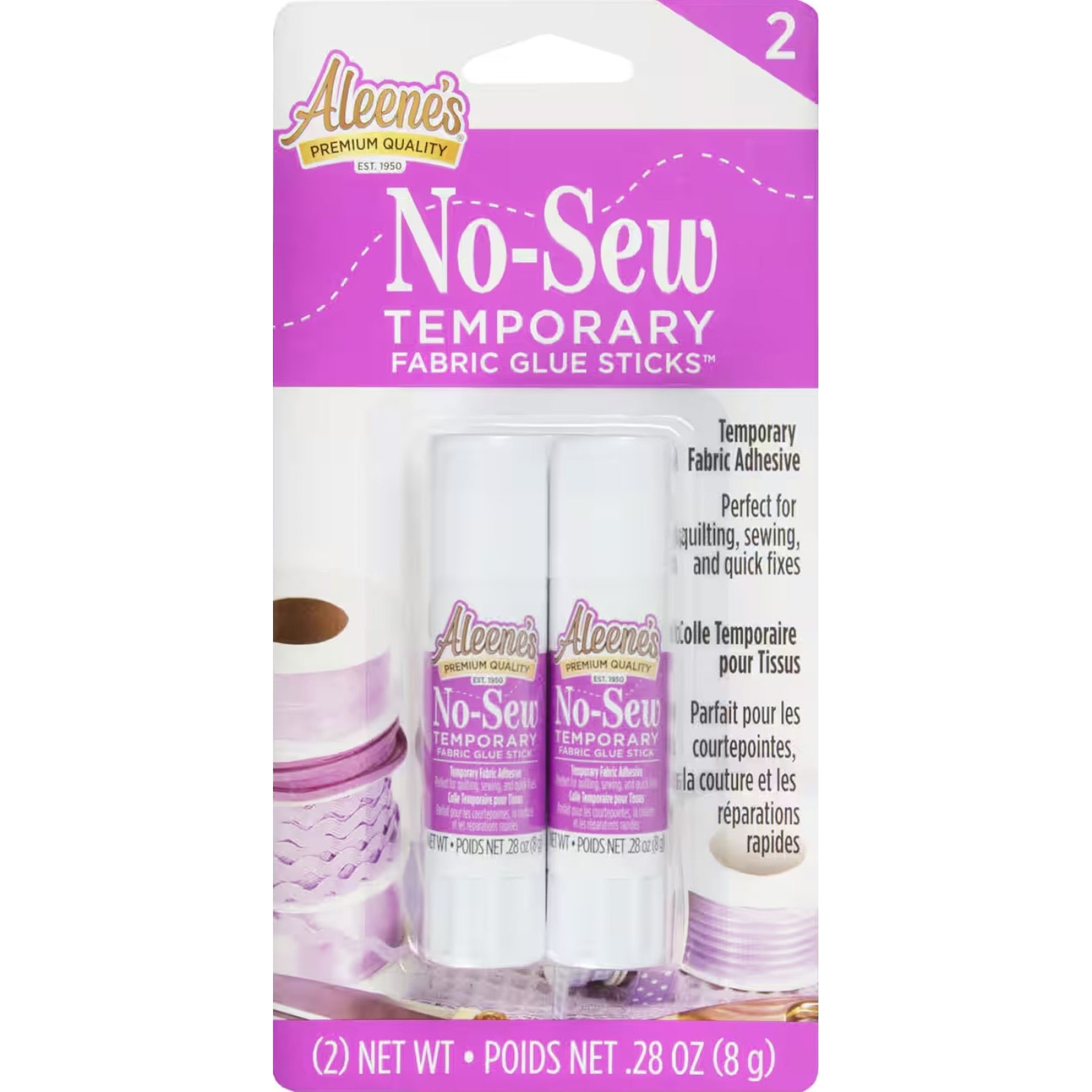 Aleenes Temporary Fabric Glue Sticks | EE Schenck Company