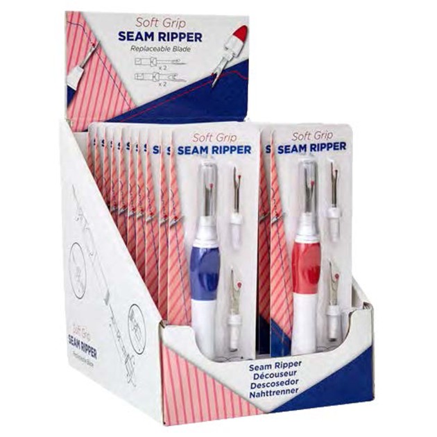 Soft-Grip Seam Ripper with Replacement Blades | EE Schenck Company