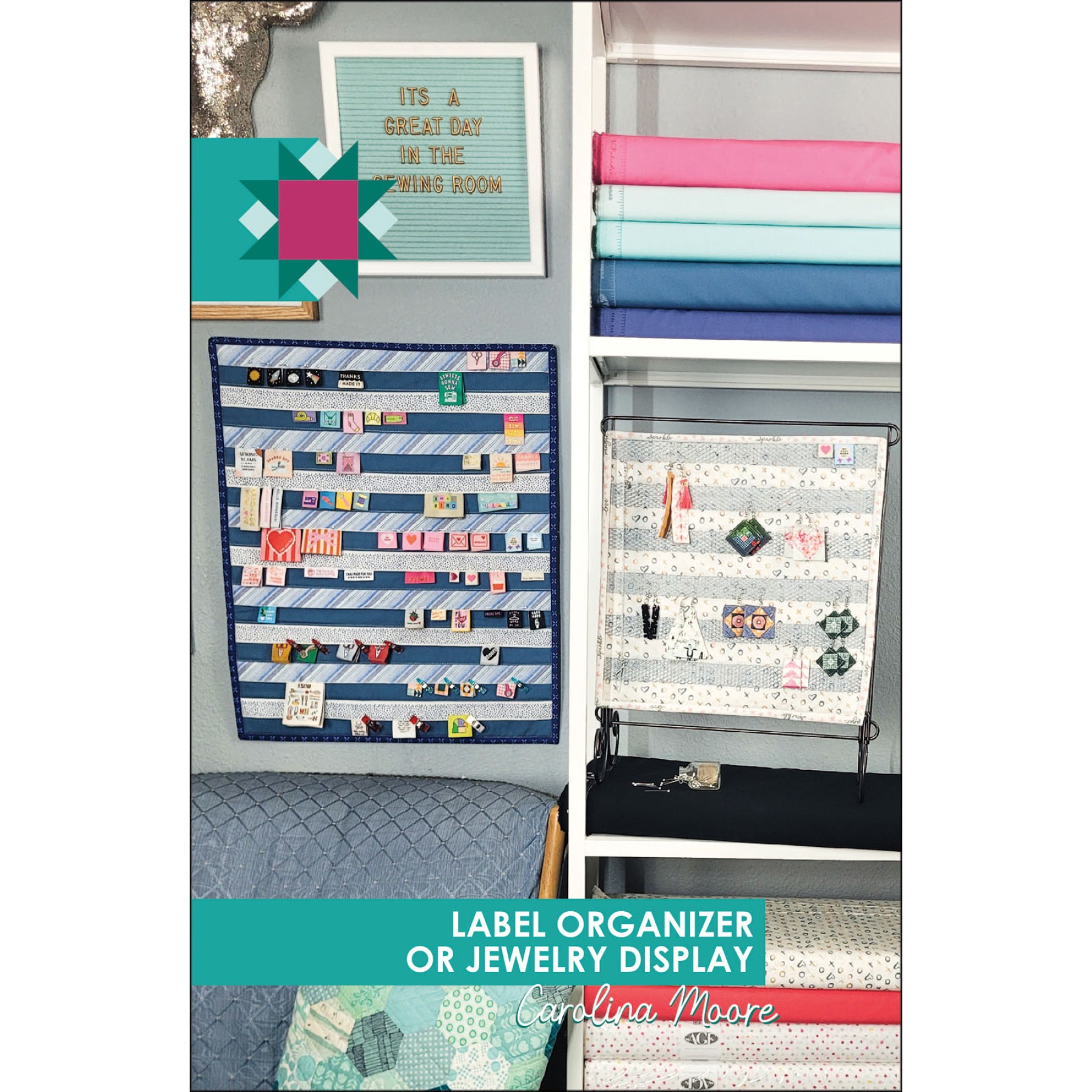 Label Organizer or Jewelry Display - Patterns | EE Schenck Company