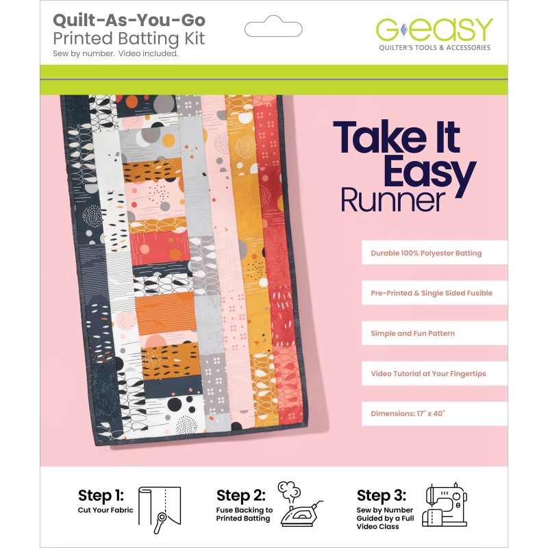 Quilt As You Go Pre-Printed Batting | EE Schenck Company