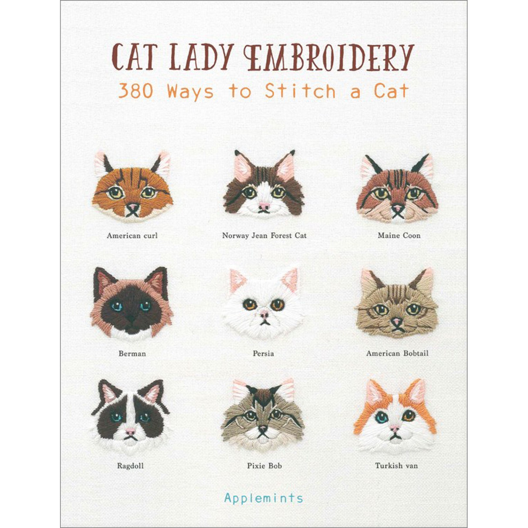 Cat Lady Embroidery | EE Schenck Company
