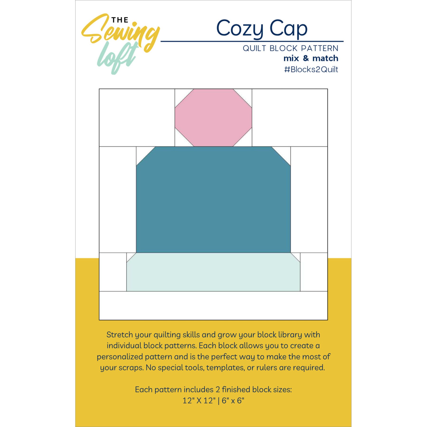 Cozy Cap Quilt Block | EE Schenck Company