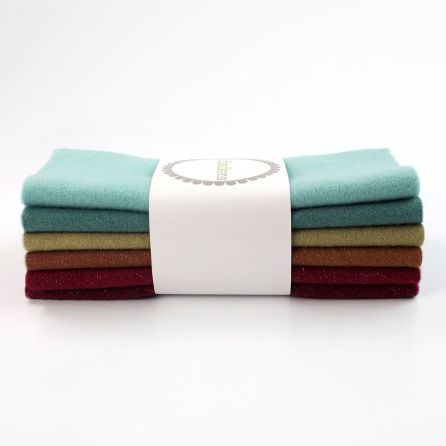 Fat 1/16th Hand Dyed Sparkle Wool Bundle | EE Schenck Company