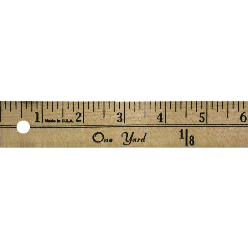 Wooden Yardstick | EE Schenck Company