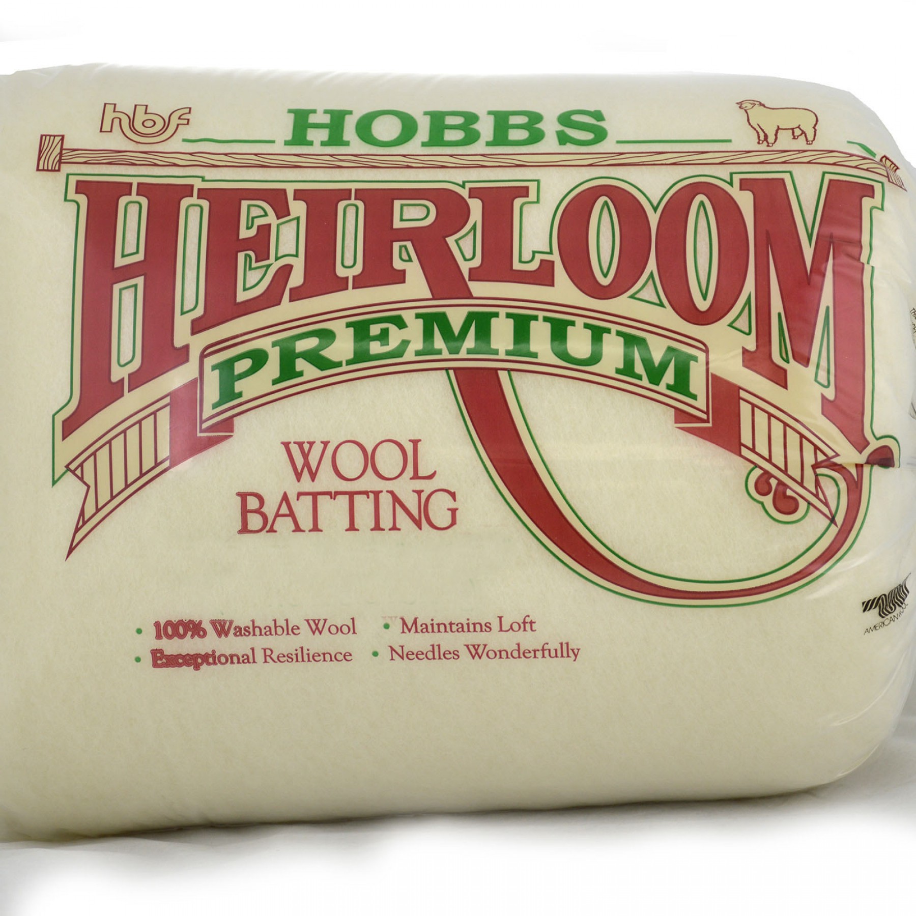 Heirloom® Premium Wool Batting | EE Schenck Company