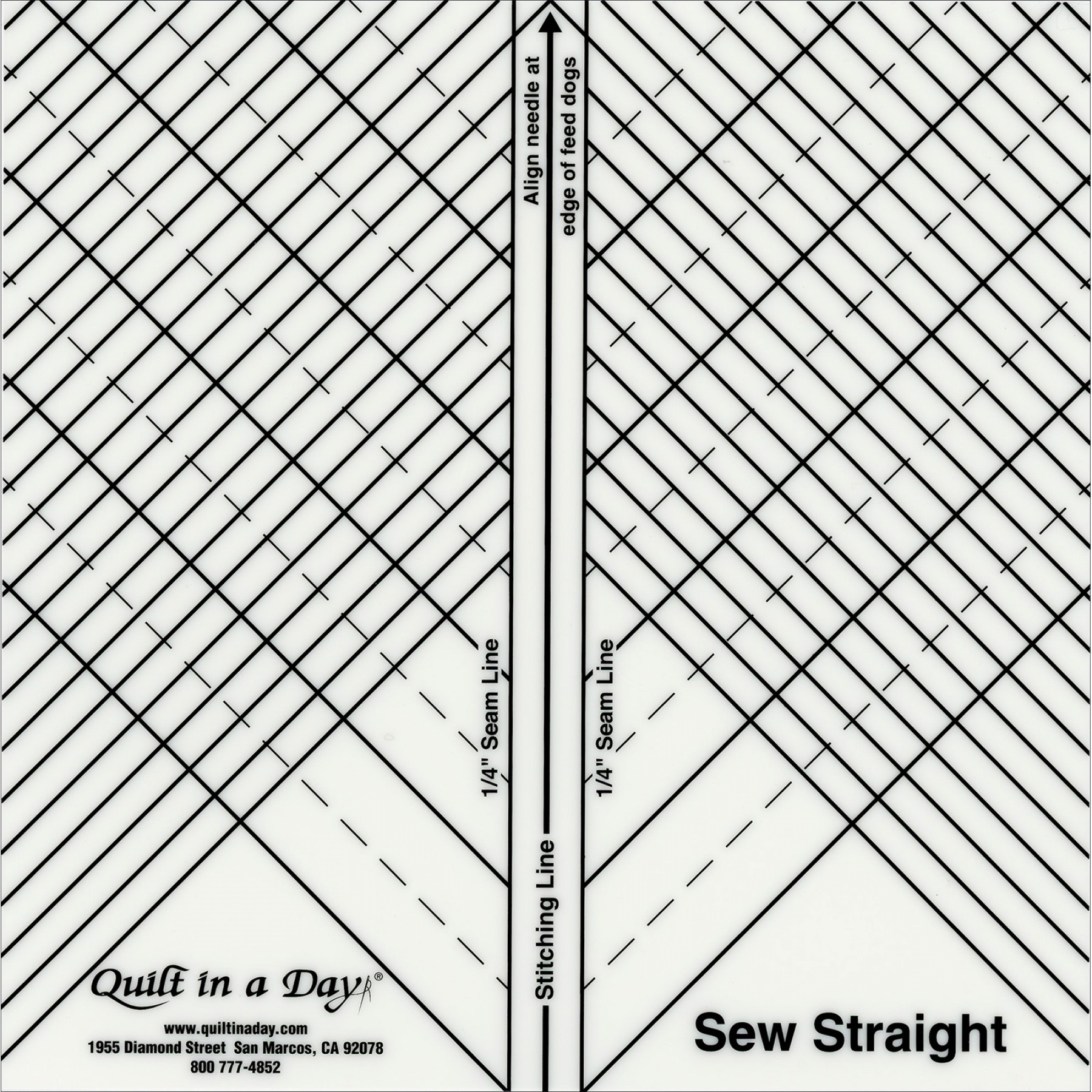 Sew Straight Ruler | EE Schenck Company