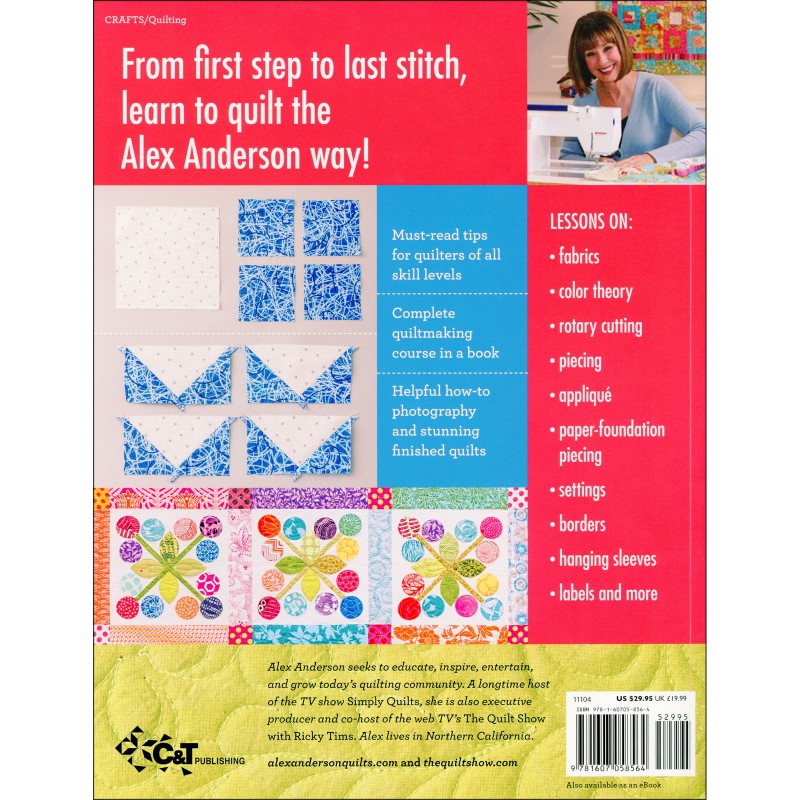 All Things Quilting with Alex Anderson | EE Schenck Company