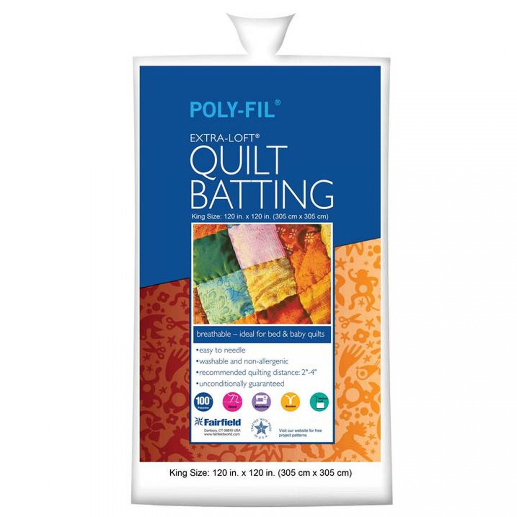 Poly-fil® Extra-Loft Batting | EE Schenck Company