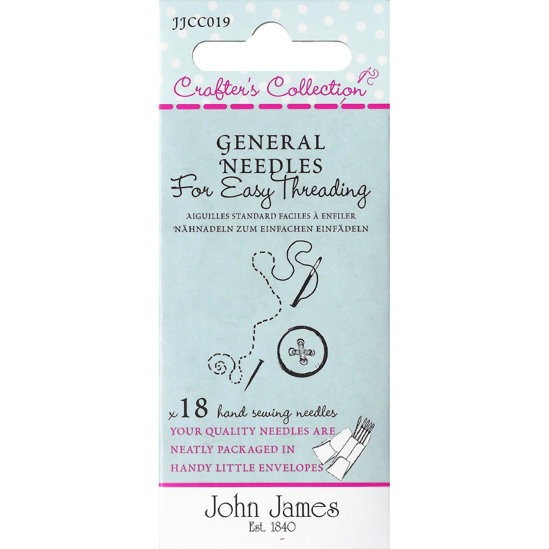 John James General Needles For Easy Threading | EE Schenck Company