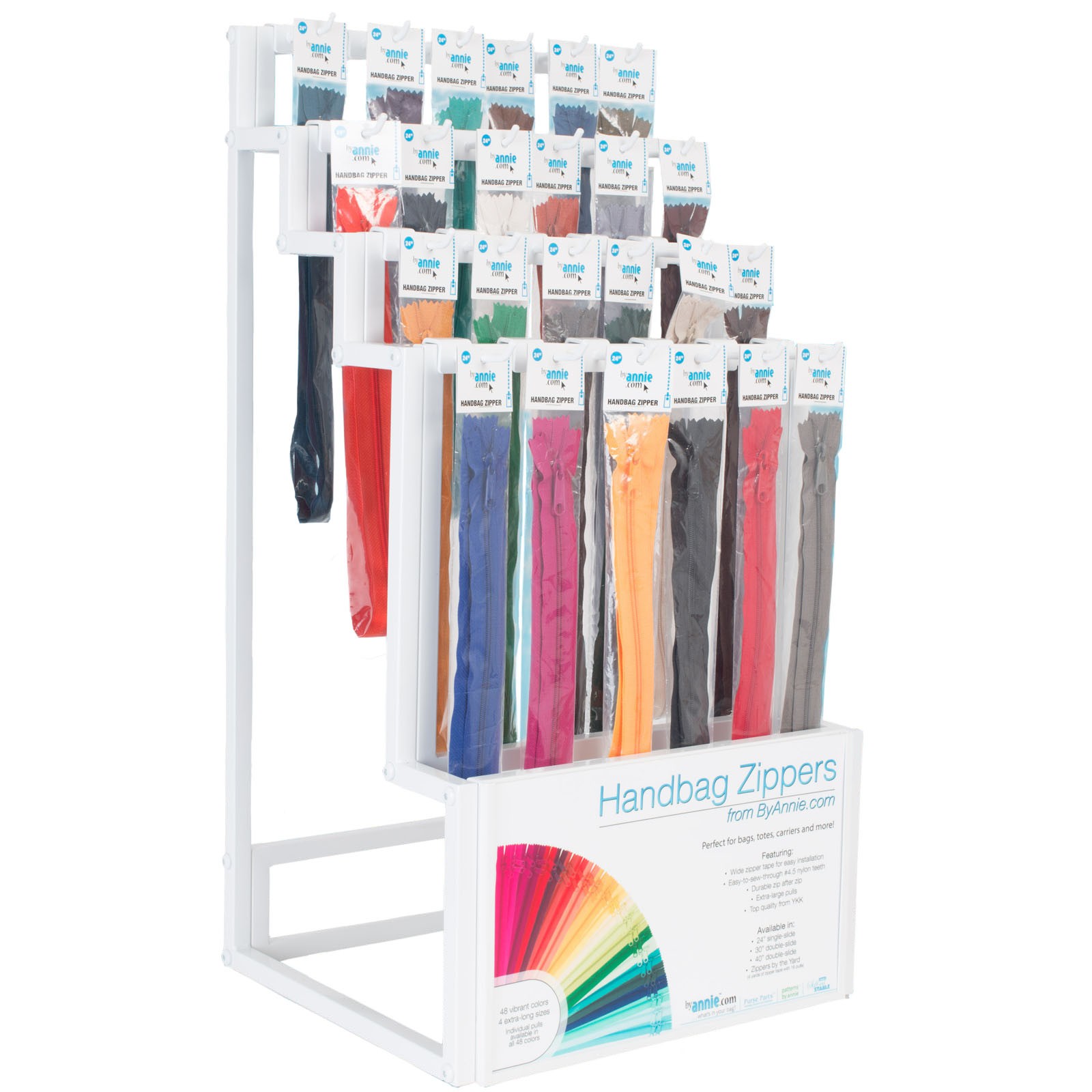 24" Fall Assortment Zipper Display Rack | EE Schenck Company