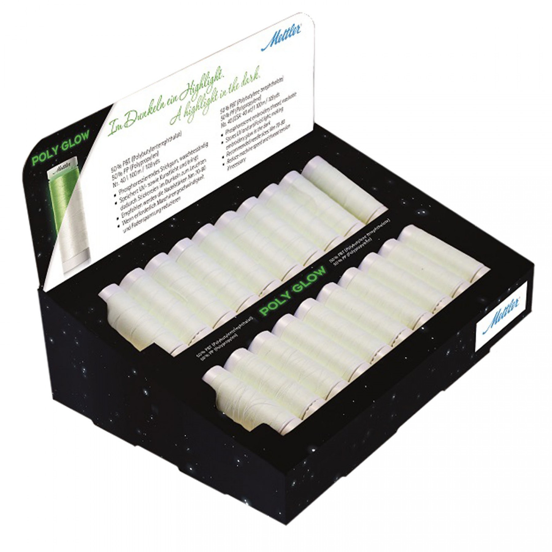 Poly Glow Assortment Display | EE Schenck Company