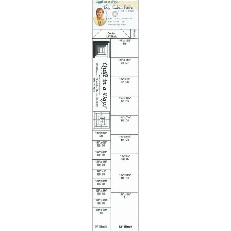 Log Cabin Ruler | EE Schenck Company