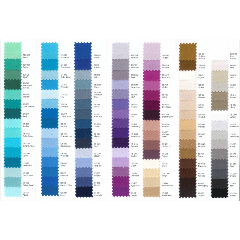 Painter's Palette Solids Color Card | EE Schenck Company