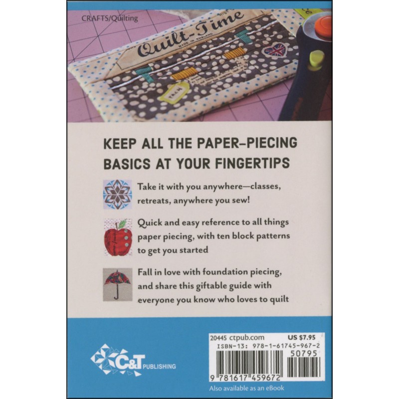 Paper Piecing Handy Pocket Guide | EE Schenck Company