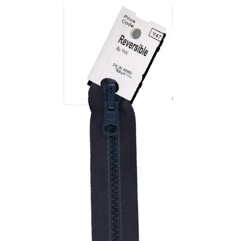 24" Vislon Reversible Zipper | EE Schenck Company