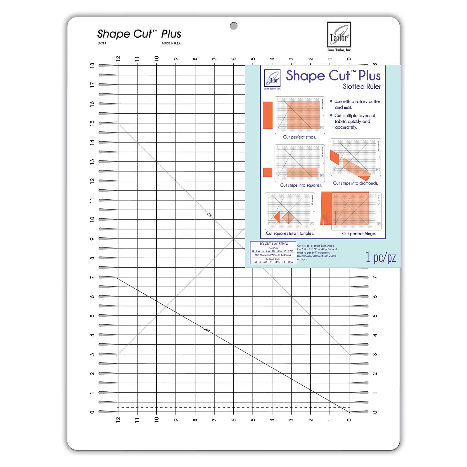 Shape Cut Plus Ruler | EE Schenck Company