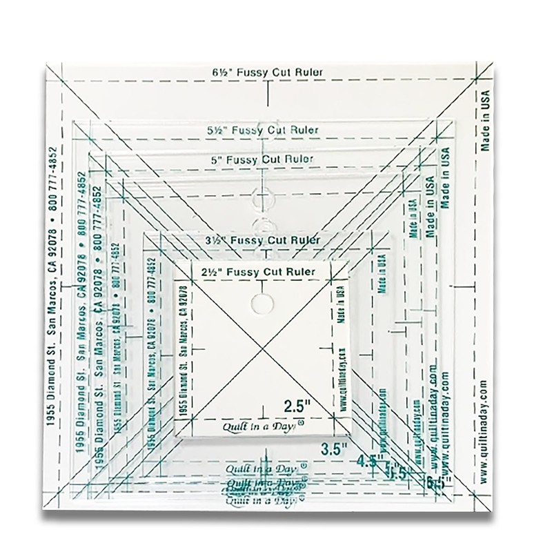 Fussy Cut Ruler Set | EE Schenck Company